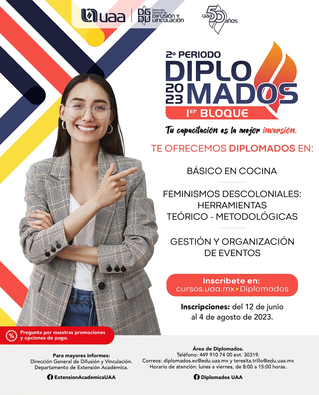 UAA mantiene abiertas las inscripciones para el segundo periodo de ...