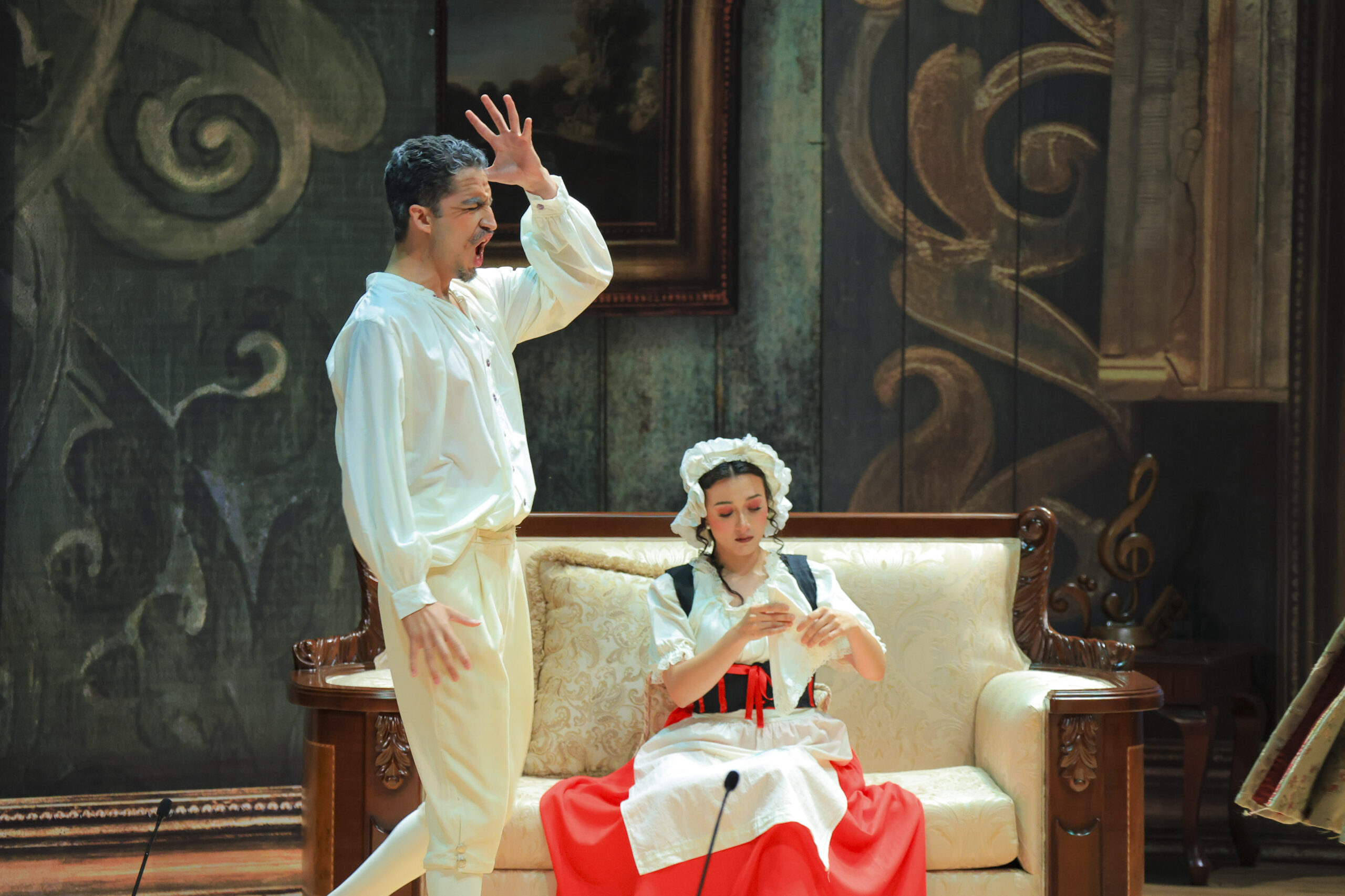 University talent brought the opera "La Serva Padrona" to life at the ...